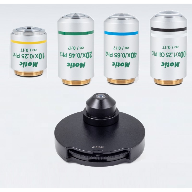 Microscope Panthera C2 PHASE 10x 20x 40x 100x binoculaire